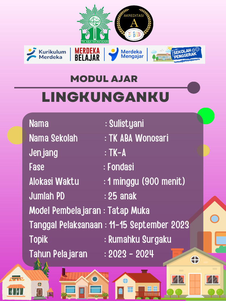 Modul Ajar Rumahku Surgaku | PDF