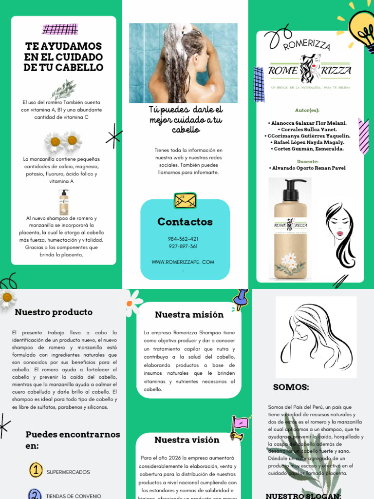 Folleto Tríptico de Servicio de Marketing Agencia Creativa Ilustrado Doodle - 20240403 - 173316 ...