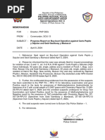 PNP Spot Report Blank Sample | PDF