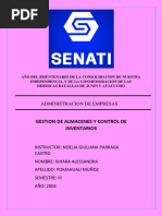 Entregable N°1 Gestion de Compras y Abastecimiento | PDF | Calidad (comercial) | Logística