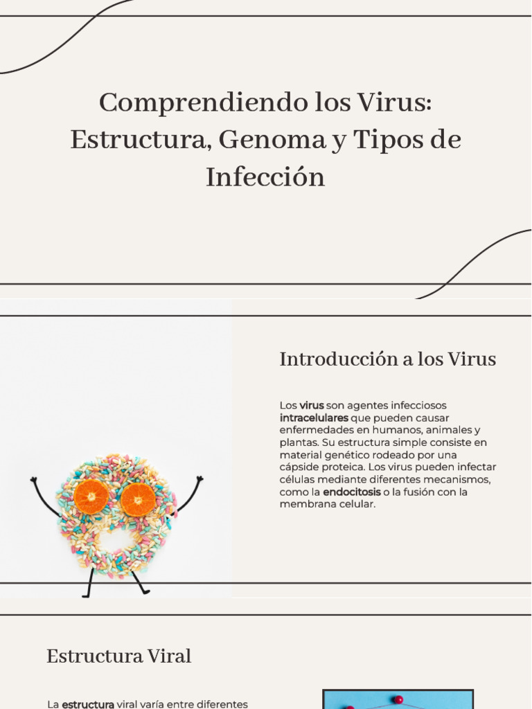Estructura y Tipos de Virus Infecciosos | PDF | Virus | Infección