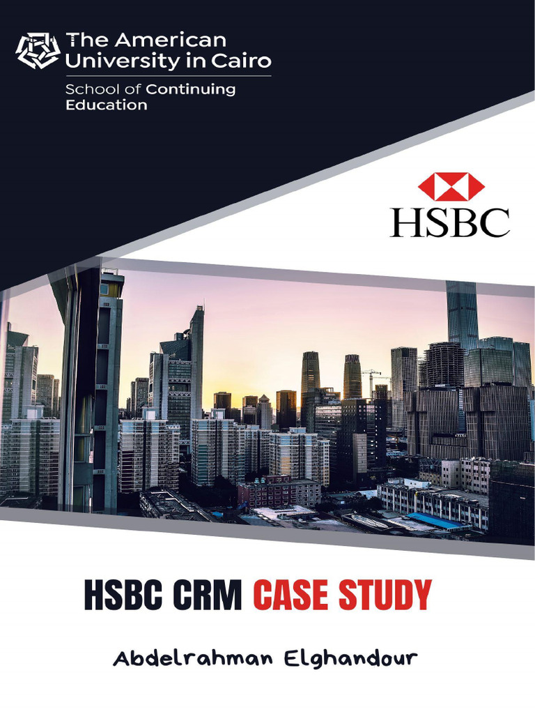 HSBC Egypt's Customer-Centric Strategy | PDF | Customer Relationship ...