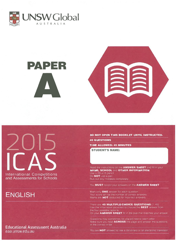 Eng A 2015 | PDF