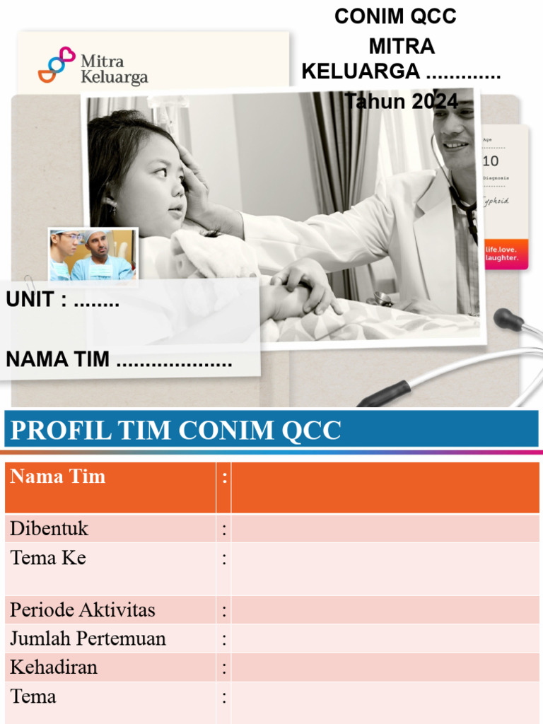 Profil Tim CONIM QCC 2024 | PDF