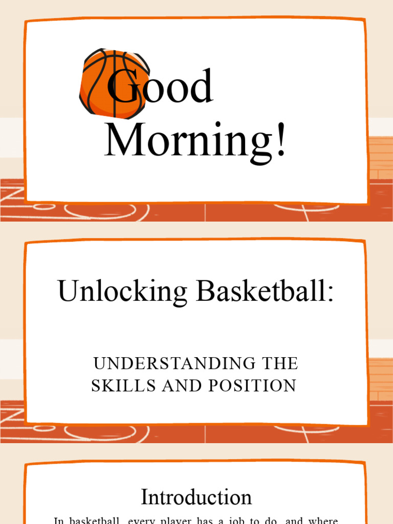 PE-POSITION-AND-SKILLS-BBALL | PDF | Basketball Positions | Indoor Sports