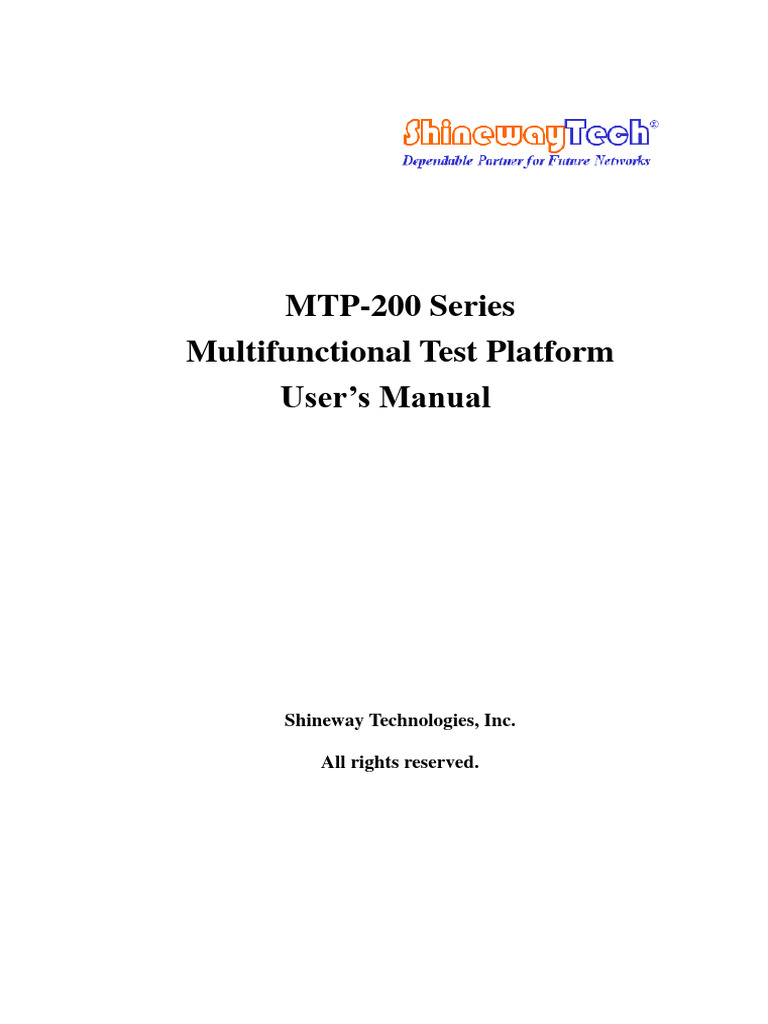 Mtp200 Series | PDF | Touchscreen | Graphical User Interfaces