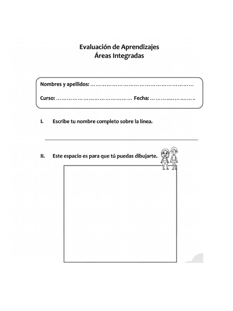 1° Primaria - Evaluación Diagnóstica | PDF