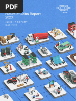 Future of Jobs Report 2025 Insights | PDF | Cost Of Living | Employment