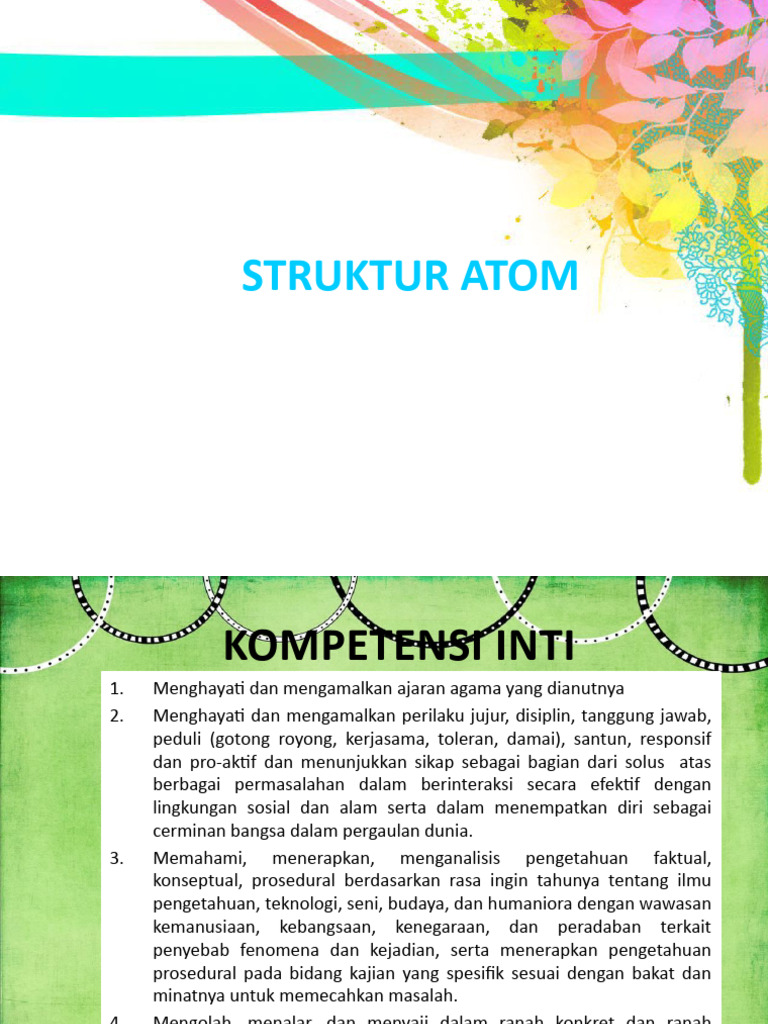 BAB 2 Struktur Atom | PDF