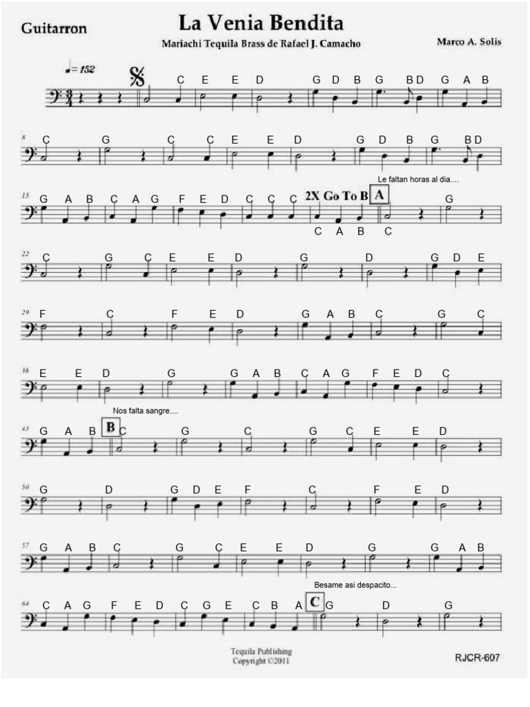 Canción de amor: Acordes y letra detallada | PDF