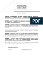 Barangay Ordinance Sample Template 2024 | PDF | Common Law | Legal ...
