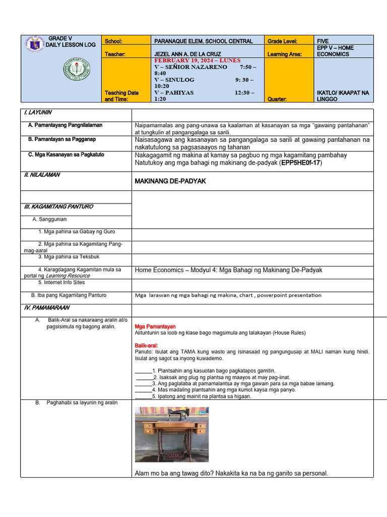 3rdq DLP Epp-5 Week-4 | PDF
