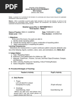 Grade 1 Repeating Patterns Lesson Plan | PDF | Lesson Plan | Teachers