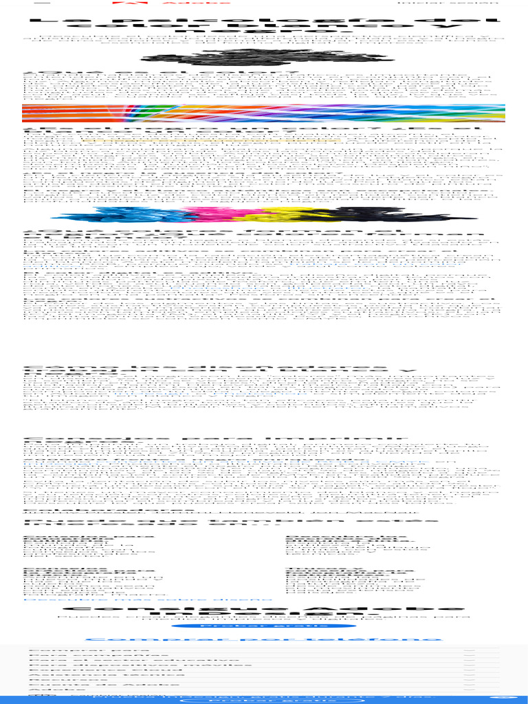 ¿El Blanco y El Negro Son Colores Adobe | PDF | Color | Negro