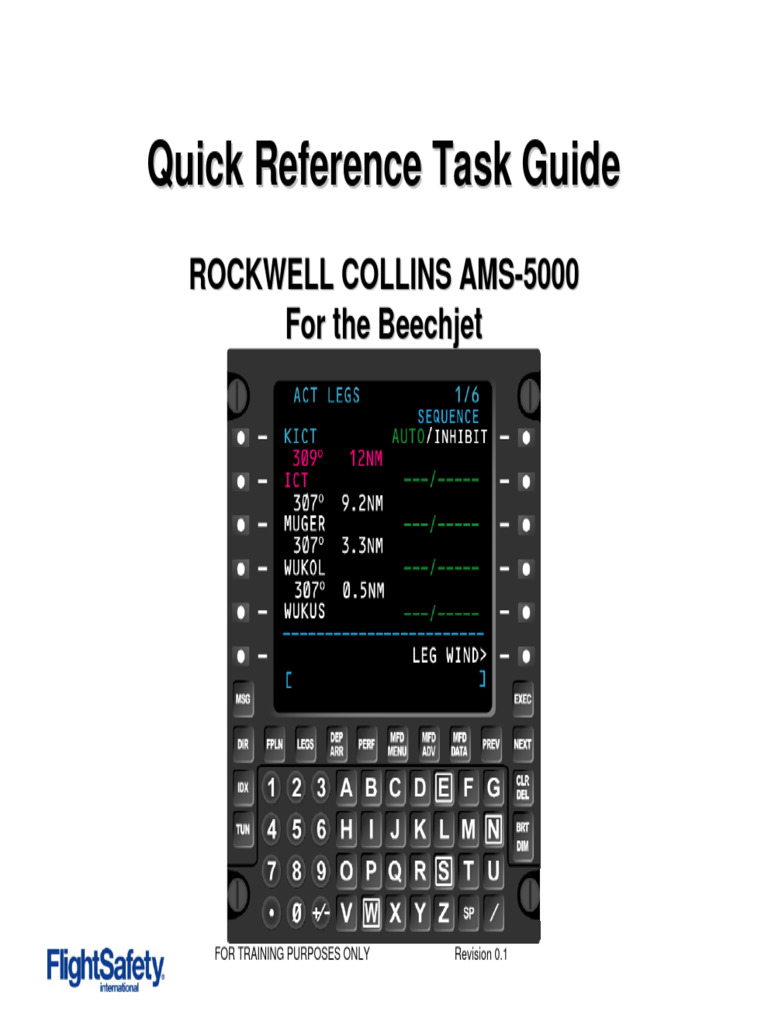 AMS-5000 Reference Guide | PDF | Databases | Aviation
