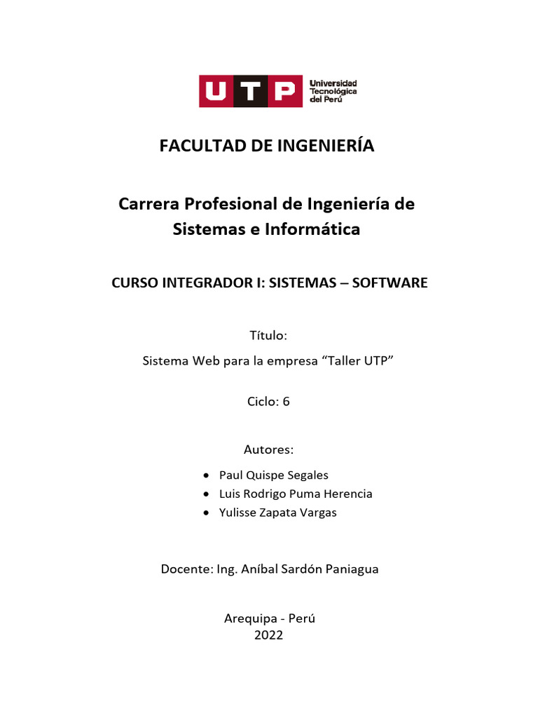 S02_S2 - Curso Integrador I - Trabajo Final Ejemplo | PDF | Java ...