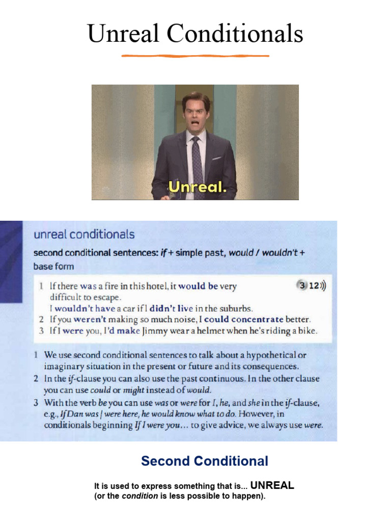 Unreal Conditionals INI 9101 | PDF