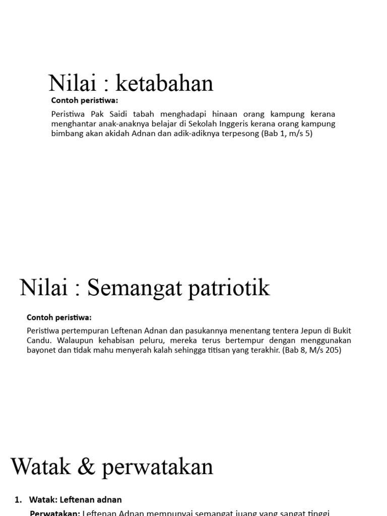 Contoh Slide Pembentangan Leftenan Adnan | PDF