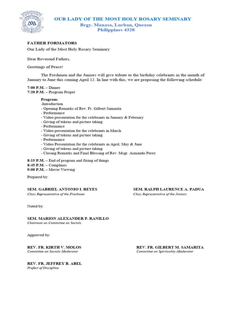 Tribute 1 3 Letter Pdf