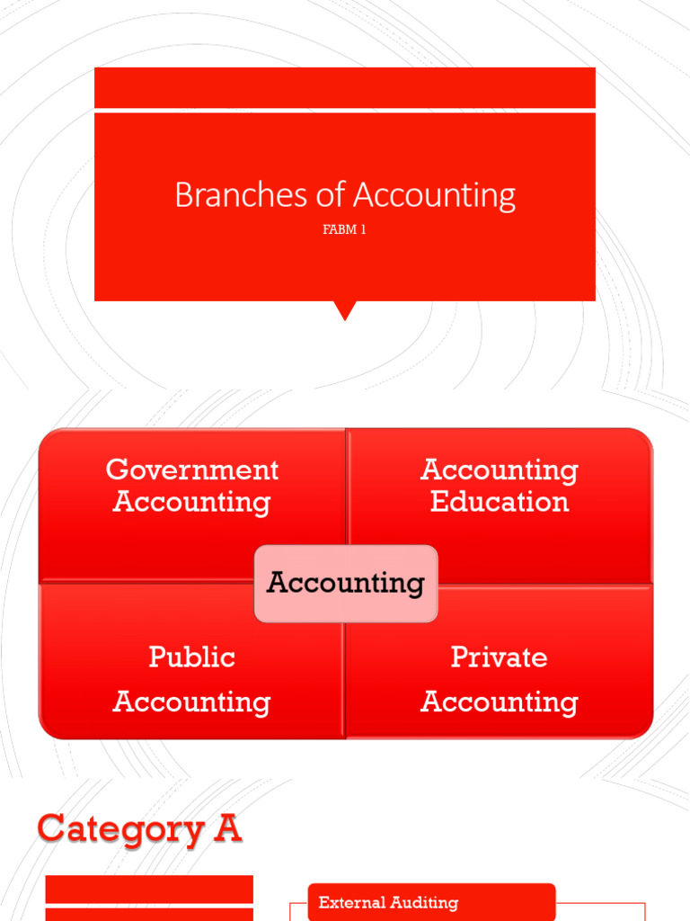 Branches-of-Accounting | PDF | Accounting | Audit