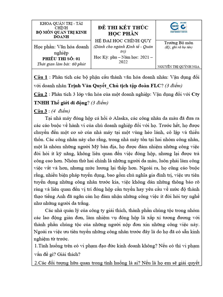 Phieu Thi VHDN Covid | PDF