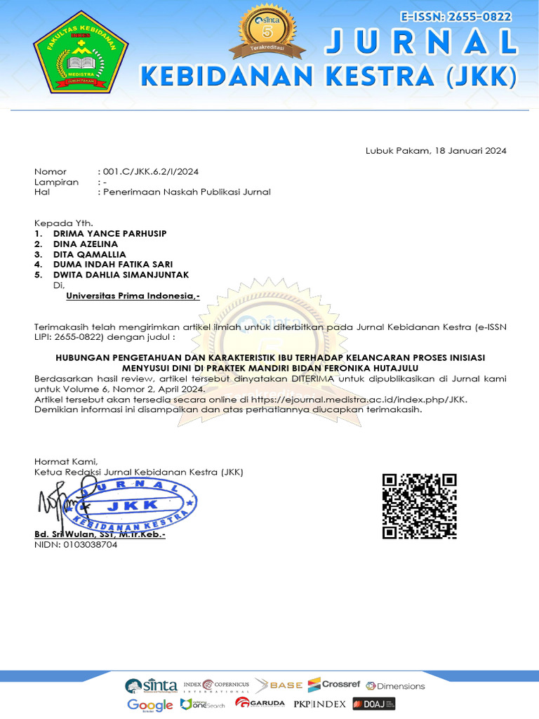 LOA Jurnal | PDF