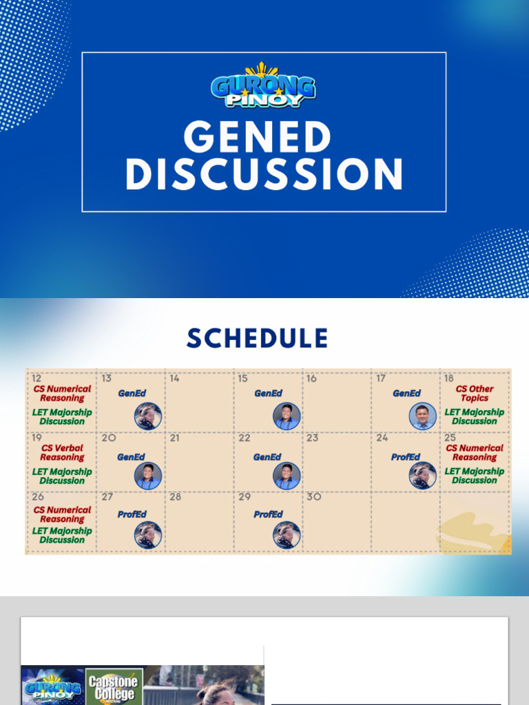 GenEd (Nov. 13, 2023) | PDF