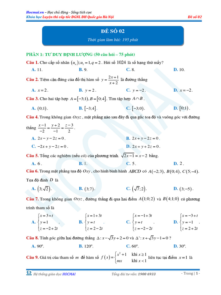 DHQG HN - de So 02 | PDF