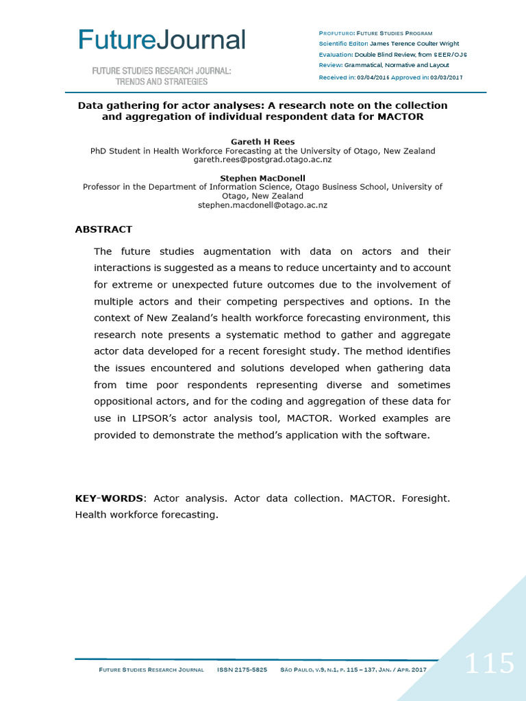 Data Acq Mactor | PDF | Data | Health Care