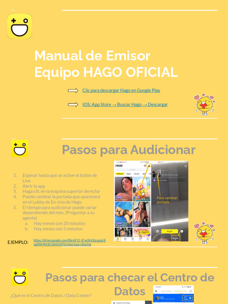 Manual de Emisor | PDF | Aplicación movil