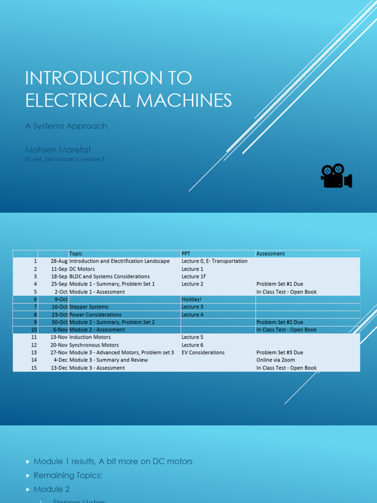 Introduction to Electrical Machines | PDF | Gear | Electrical Engineering