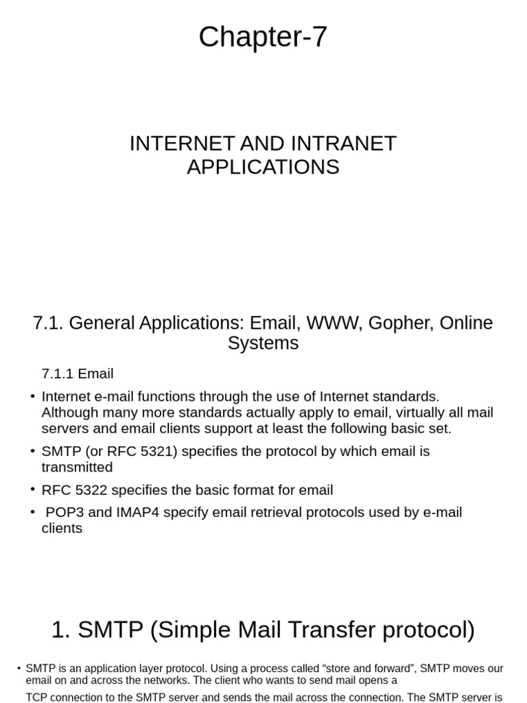 Intenet and Intranet Applications | PDF | Digital Subscriber Line ...