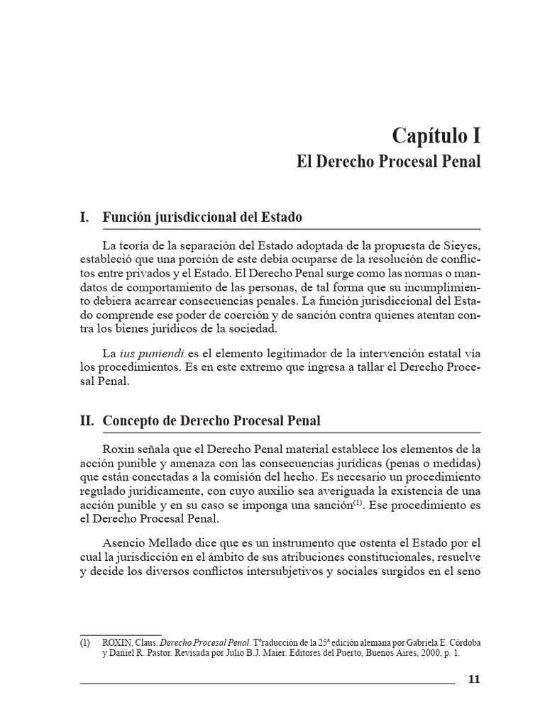 LECTURA Nº 01 - DERECHO PROCESAL PENAL | PDF | Derecho penal | Ley procesal