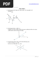 8 - Topic 15 Theorem of Pythagoras WS | PDF | Mathematics | Triangle