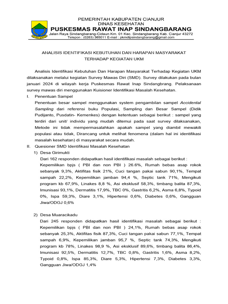 Analisis Hasil SMD Dan MMD 2024 | PDF