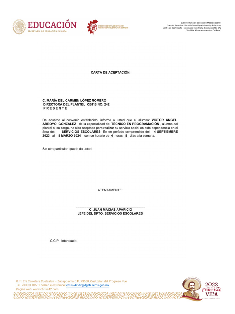 Membrete 2023.pdf Export | PDF