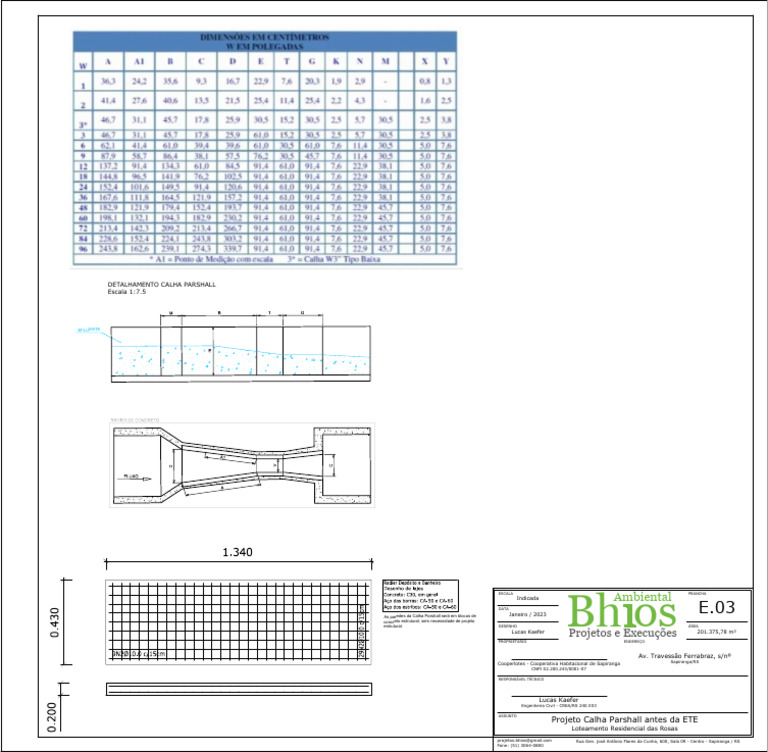 33 - Calha Parshall | PDF