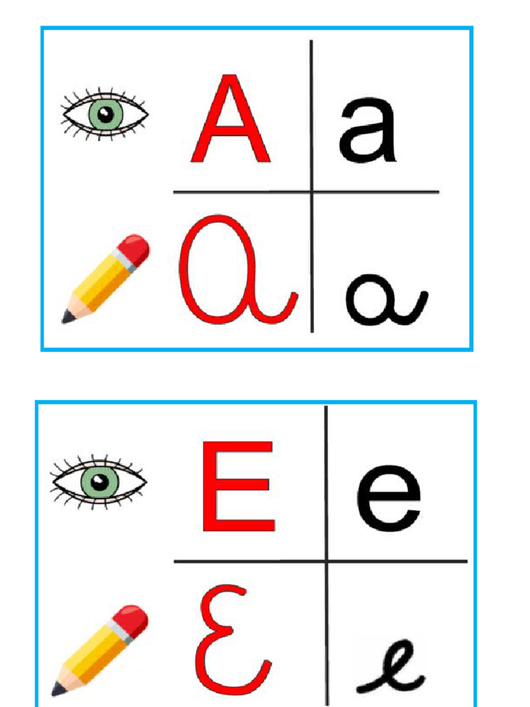 Vocales para Leer y Escribir | PDF