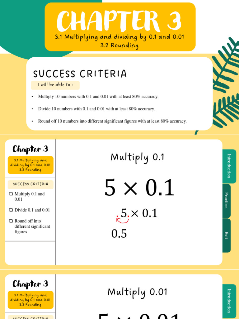 Multiplying, Dividing, and Rounding | PDF | Arithmetic | Mathematics