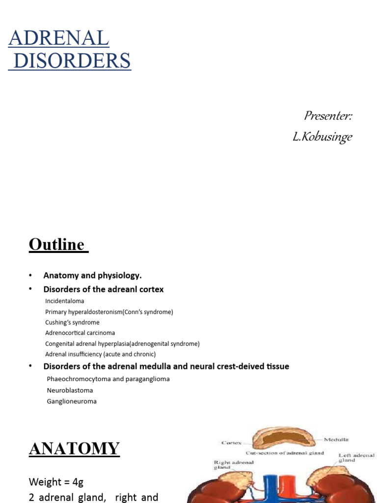 Adrenal Disorders | PDF | Adrenal Gland | Abdomen