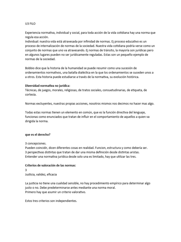 U3 Filo | PDF | Justicia | Crimen y violencia