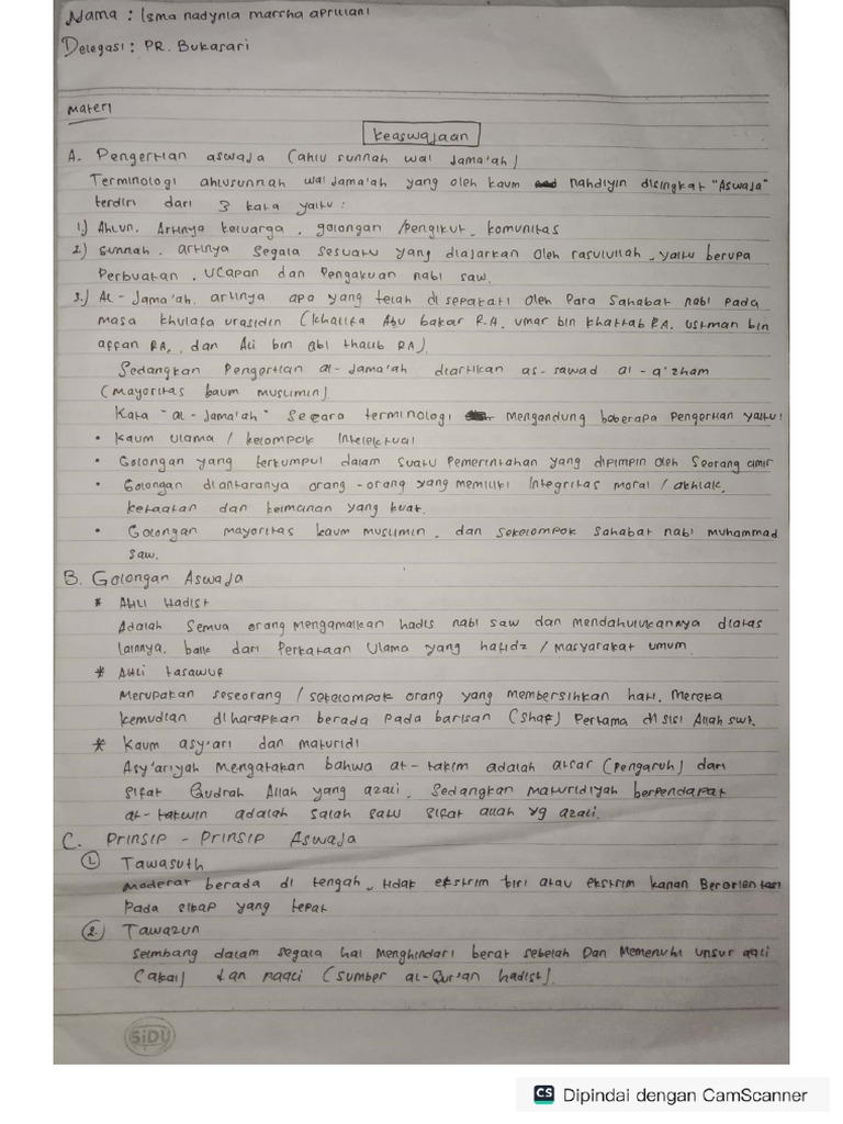 Isma - Bukasari SKB 1 | PDF