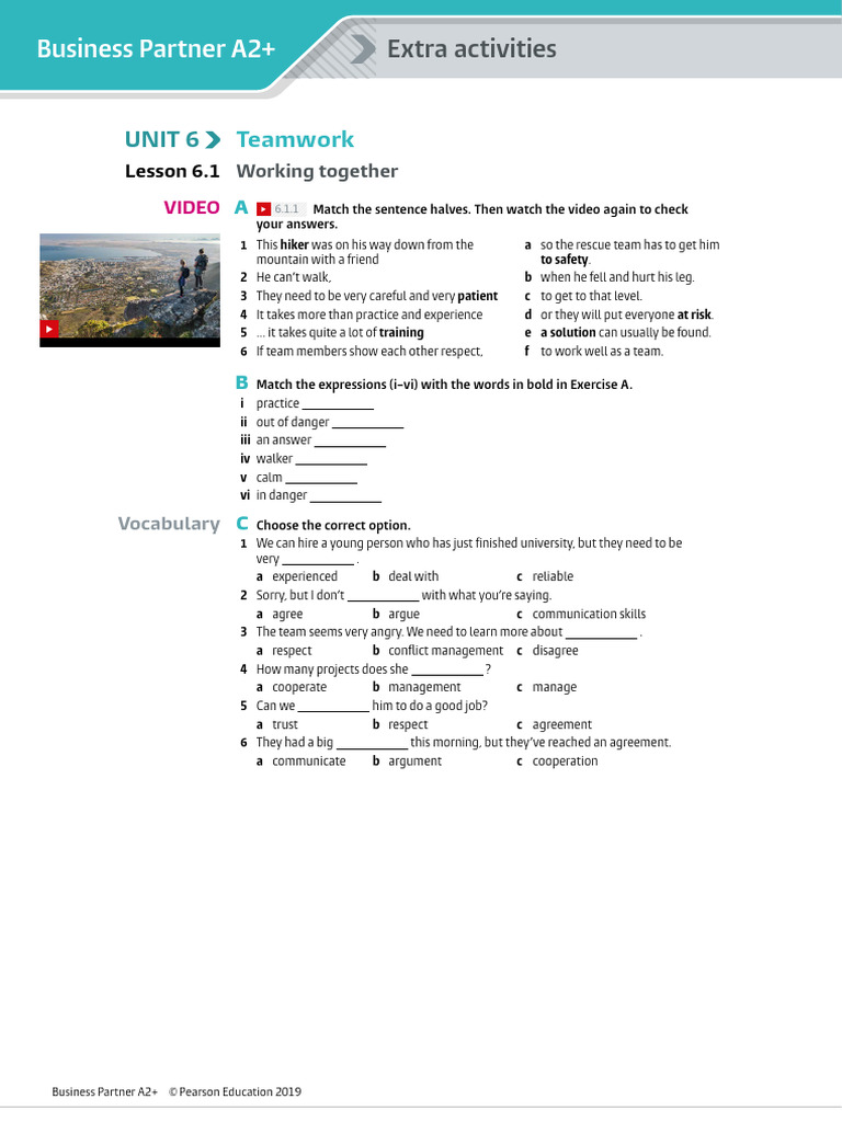 BusPart A2P ExClassPracWS U6 | PDF | Employment