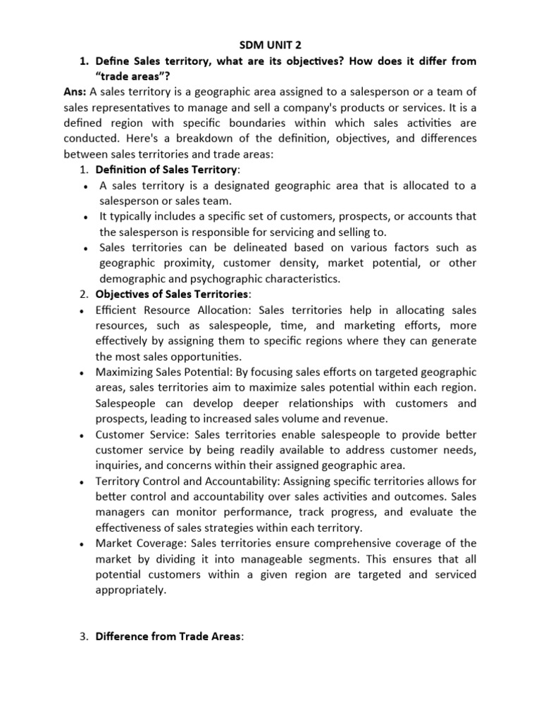 SDM Unit 2 | Download Free PDF | Forecasting | Sales