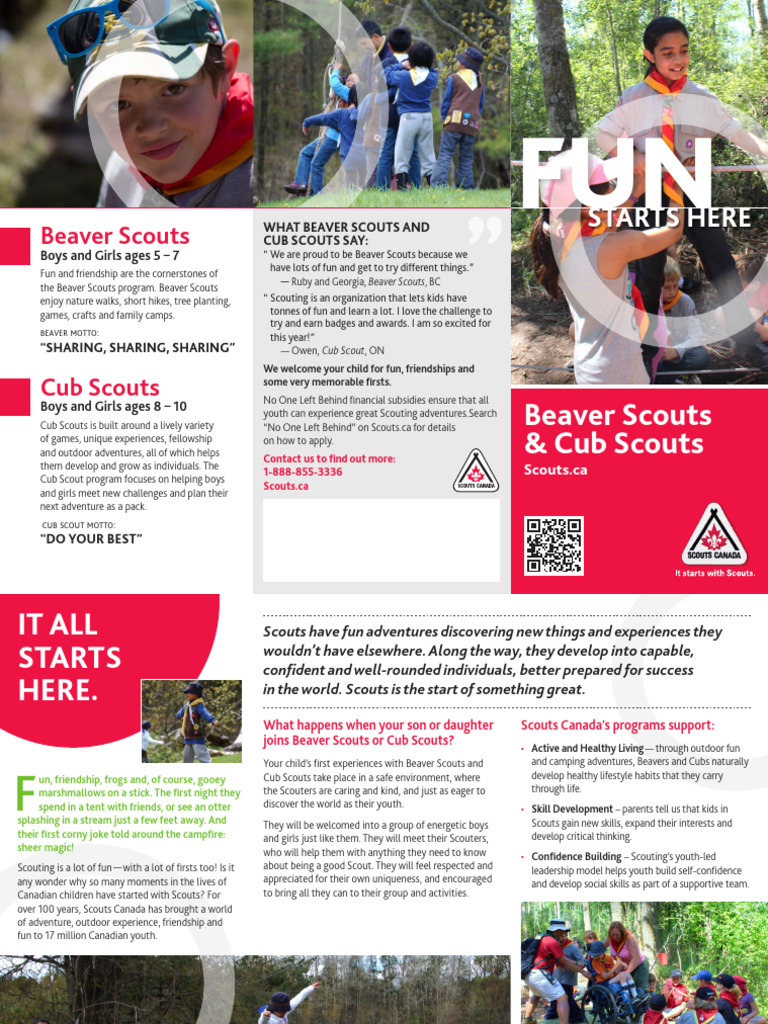 brochure-bs-cs | PDF | Scouting | Youth Organizations