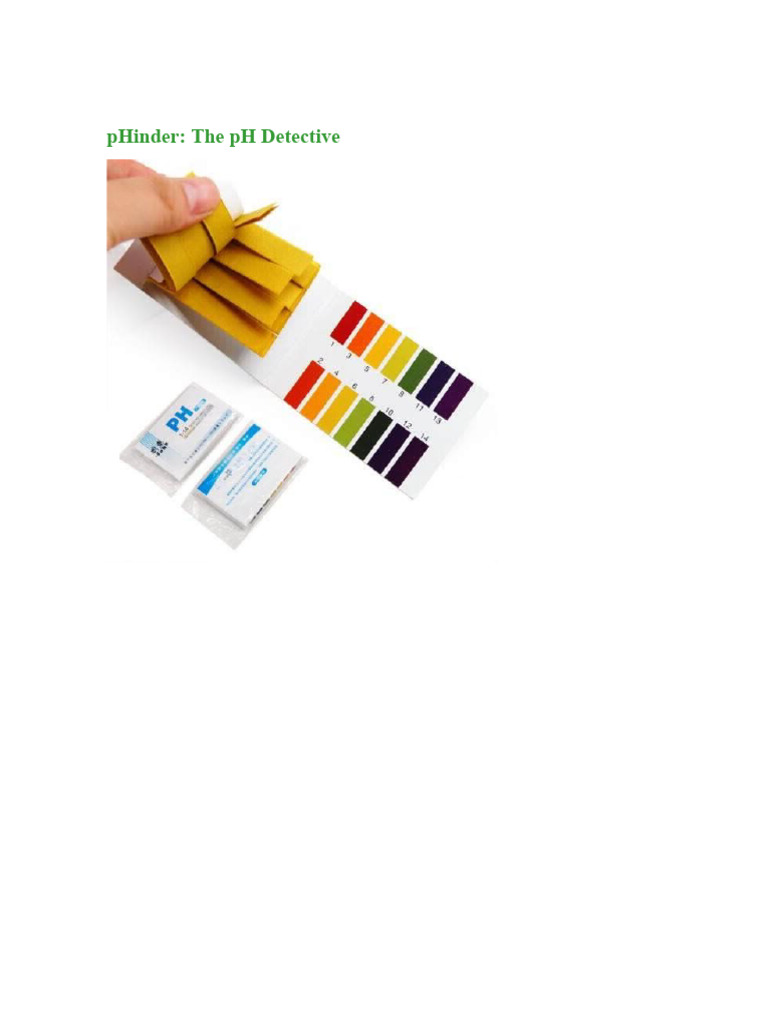 Science Fair 2024 - Informe PH | PDF | Ph | Acid