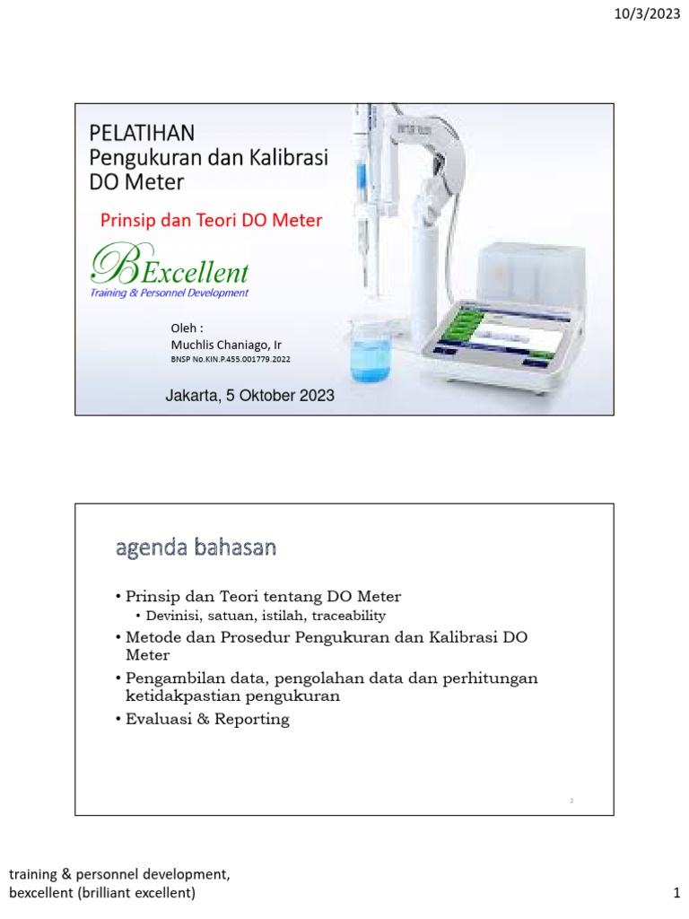 1 DO Meter | PDF