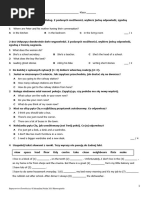 Brainy kl7 Short Tests Welcome Unit Step 2 | PDF