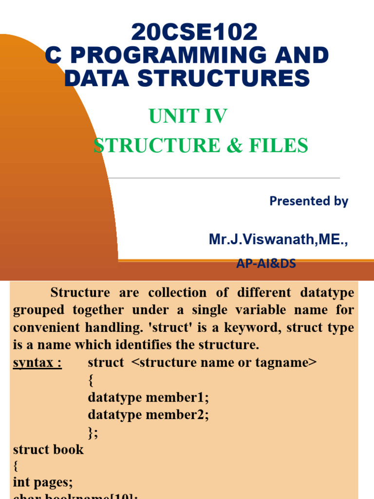 Structure in C | PDF | Programming Paradigms | Computing