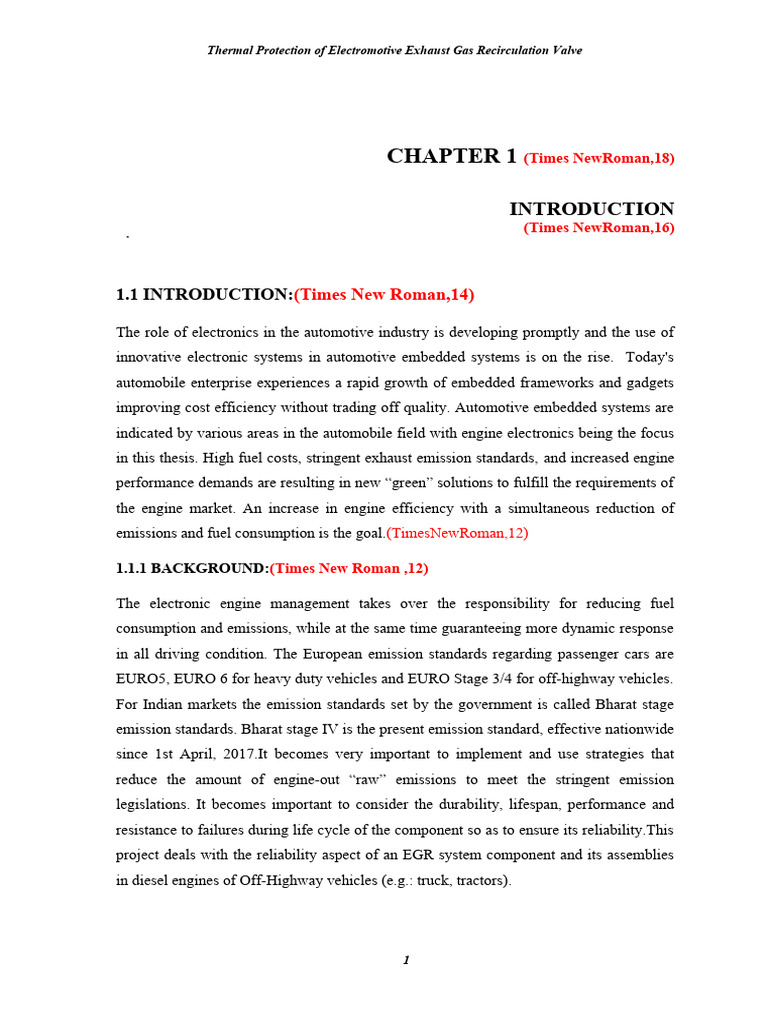 Final Report Chapter | Download Free PDF | Internal Combustion Engine | N Ox